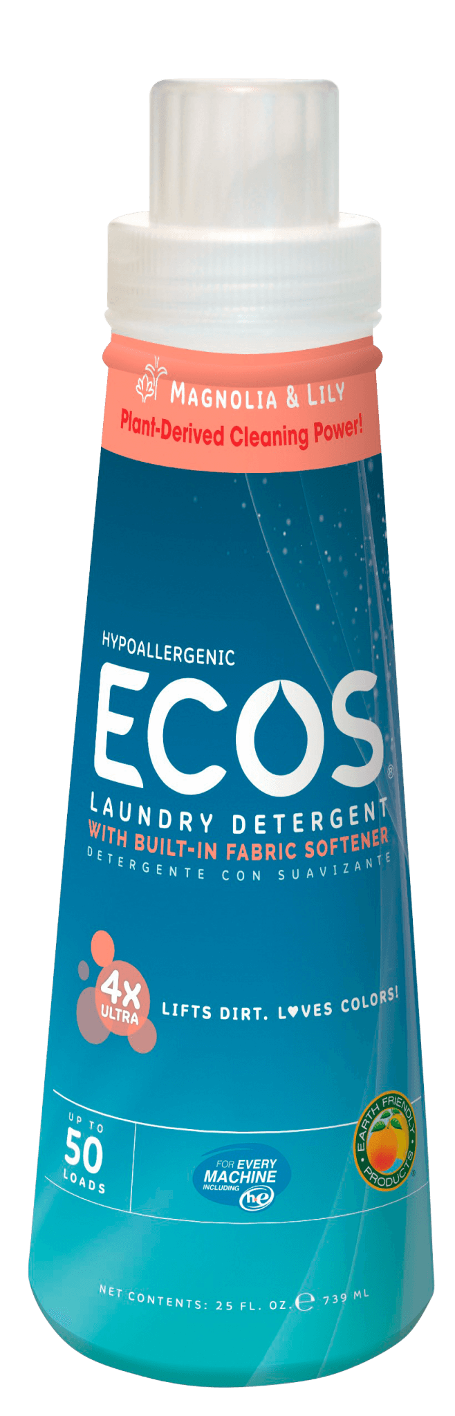 Concentrated Laundry Detergent - Hypoallergenic Magnolia | ECOS® Concentrated Laundry Detergent - Hypoallergenic Magnolia | ECOS®