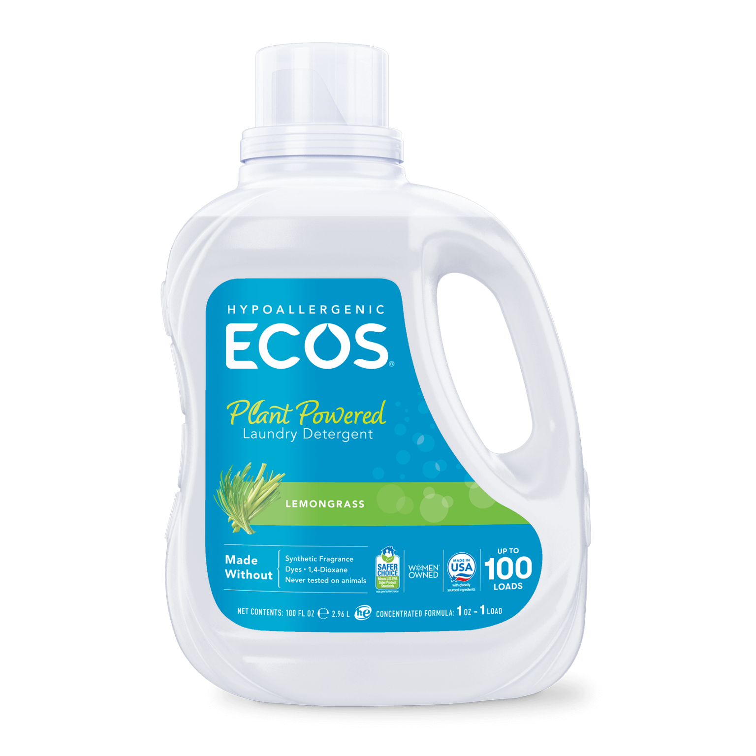 Eco-Conscious Laundry Detergents Powered By Plants - ECOS®