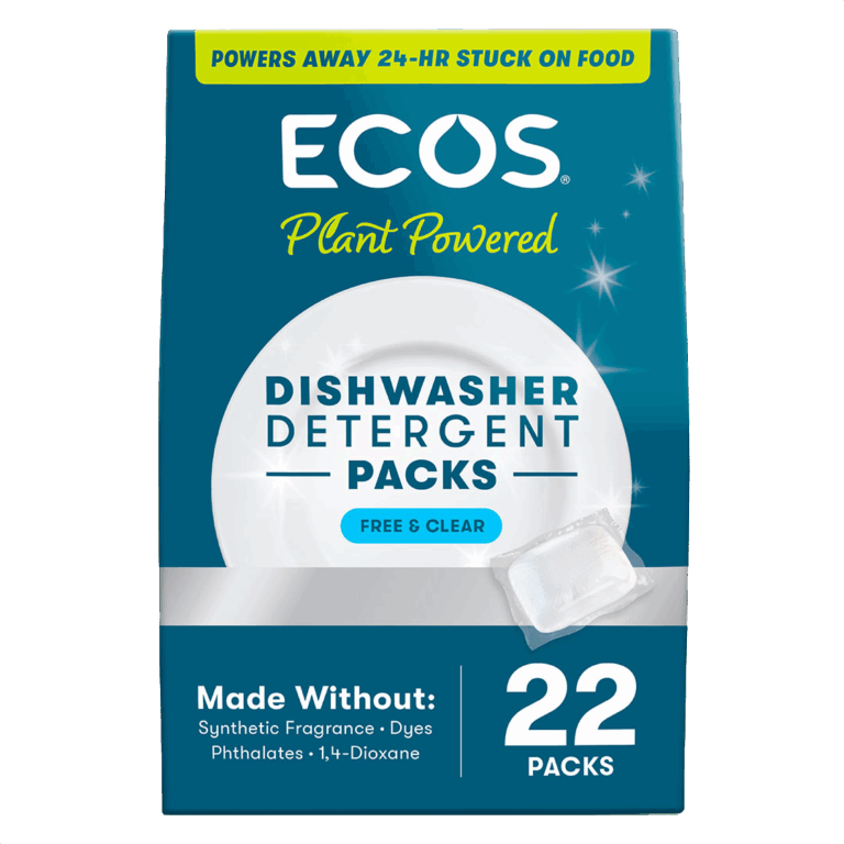 Eco-Conscious Dish Soap & Dishwashing Supplies - ECOS®